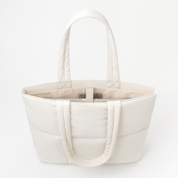 Work Tote Bag for Women, Puffer Nylon Purse with Laptop Compartment, L ...